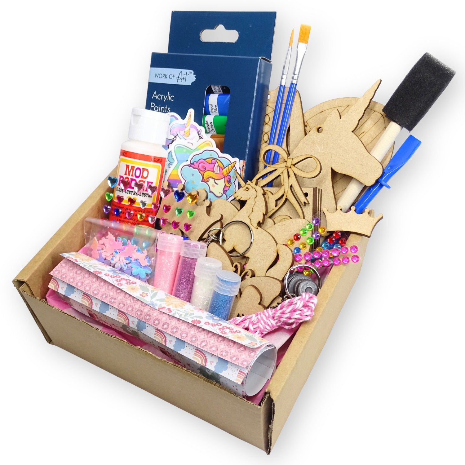 Fantasy & Fairy Tale Craft Box. Magical MDF Craft Kit