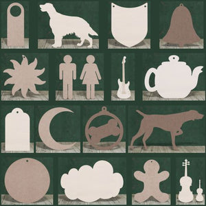 Wooden Craft Shapes, Kits & MDF Blanks | UK Craft Supplies