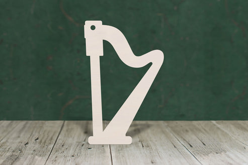 Harp wooden craft blank - plywood – Emmc craft Shapes