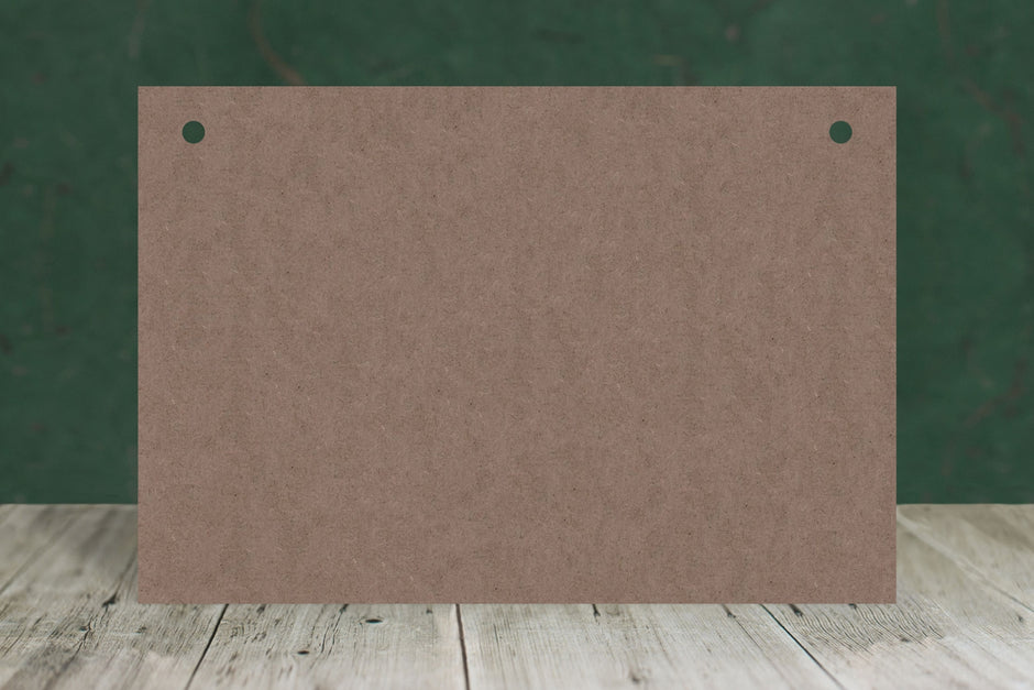2mm MDF Plaques with square corners