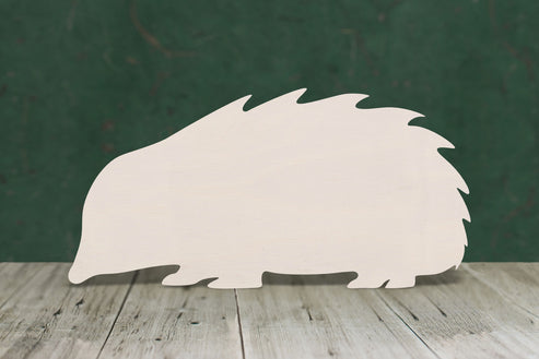 Hedgehog - wooden shape - plywood – Emmc craft Shapes