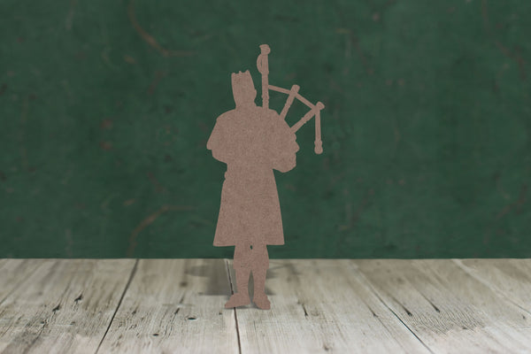 Scottish piper shape cut-out from 2mm thick MDF for crafts – Emmc craft ...