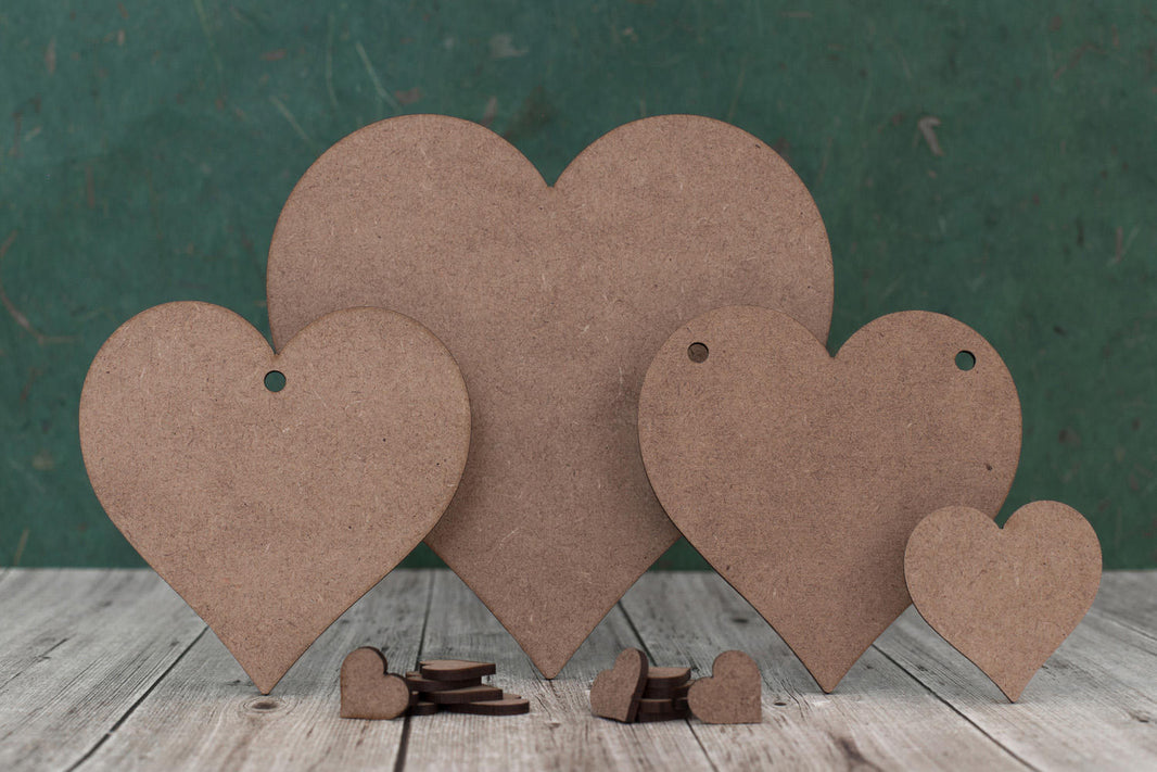 Basic blank shapes - 2mm thick MDF cut-outs