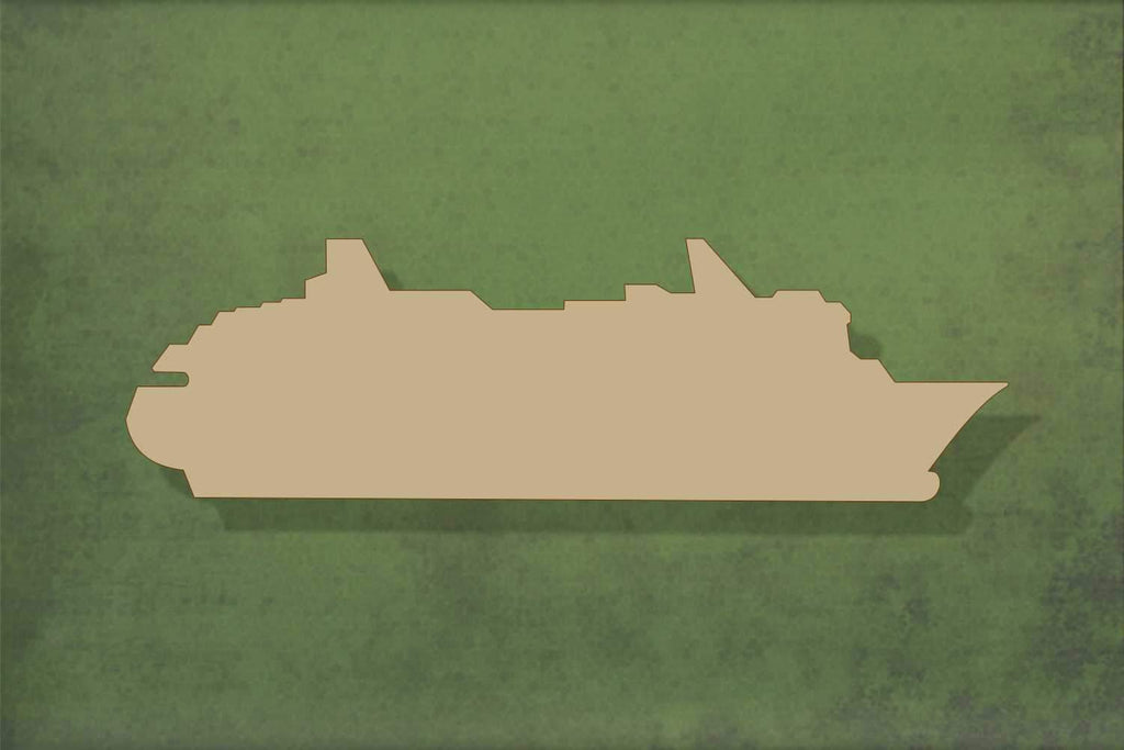 Wooden Cruise ship shapes and blanks cut out from poplar plywood – Emmc ...