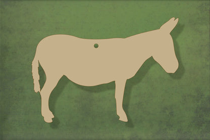 Donkey wooden craft cut out - plywood – Emmc craft Shapes