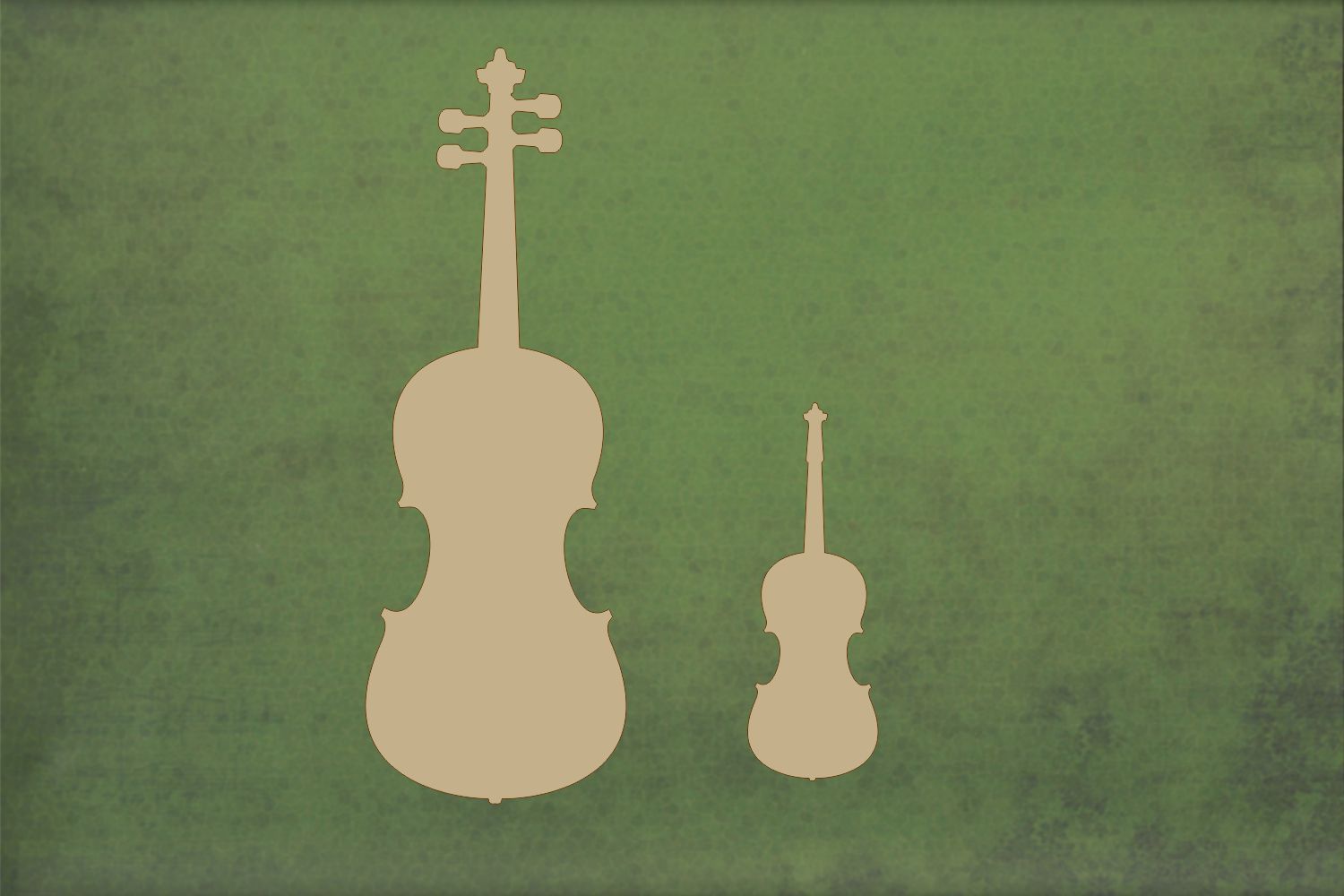 Music and instrument craft blank shapes - 2mm MDF – Emmc craft Shapes