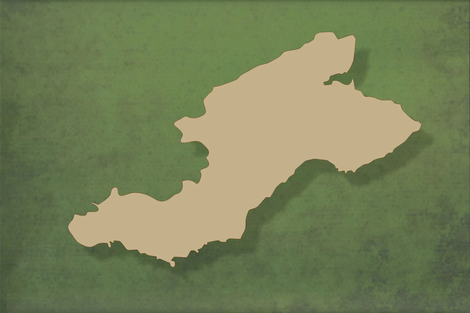 Wooden Fife outline shapes and blanks cut out from poplar plywood ...