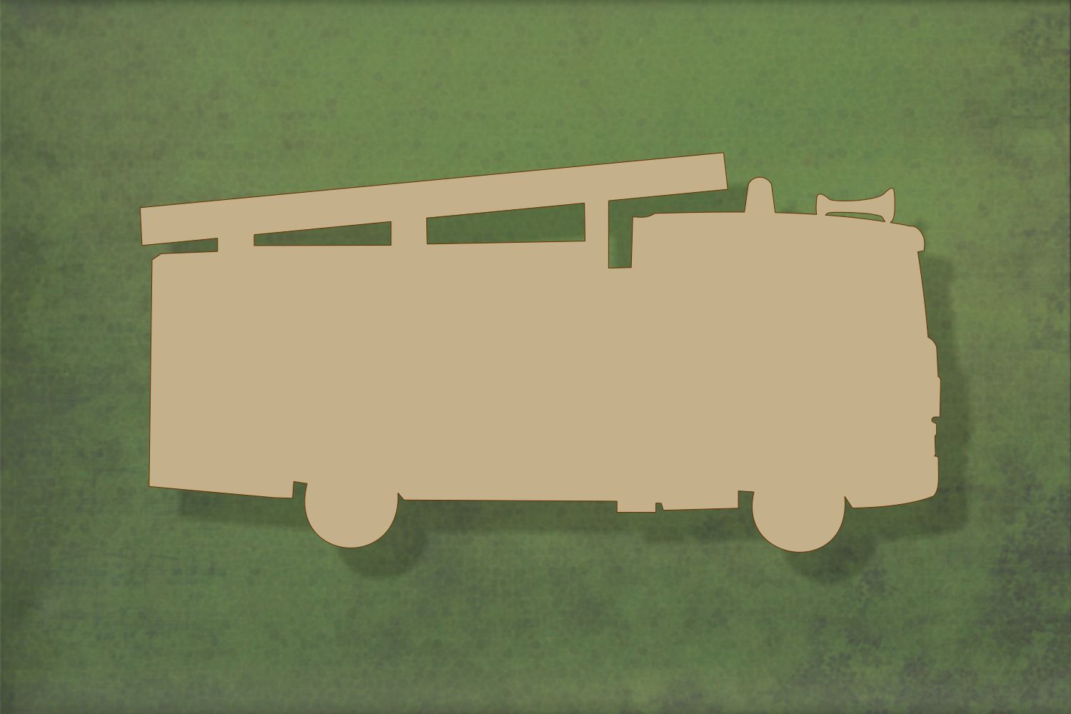 Fire engine - wooden craft shape - 3mm MDF – Emmc craft Shapes