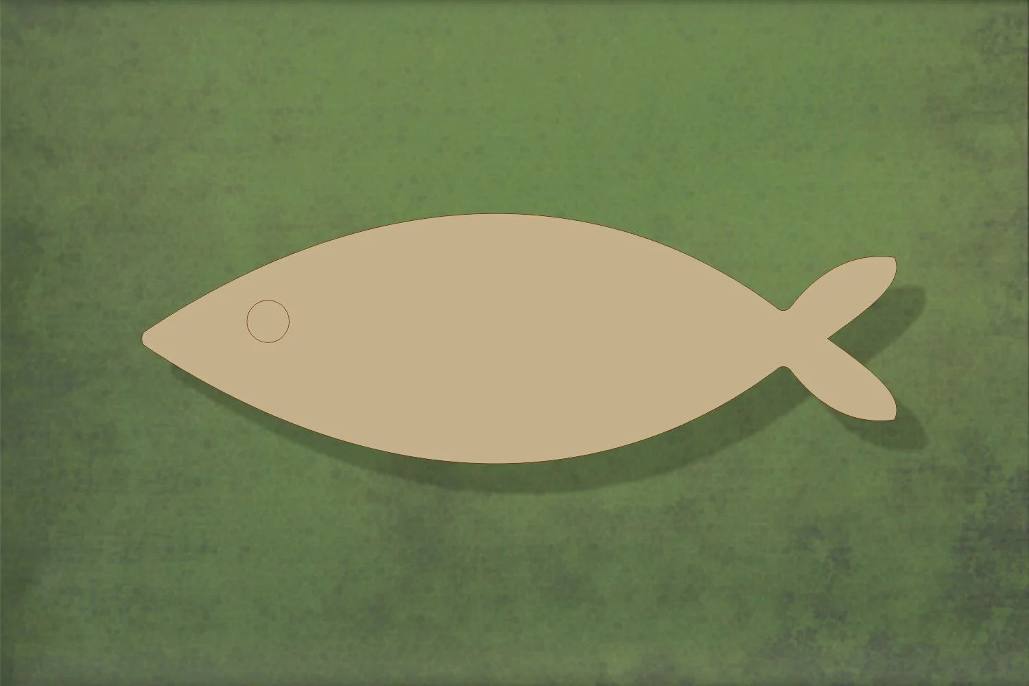 Wooden Fish simple shapes and blanks cut out from poplar plywood – Emmc ...