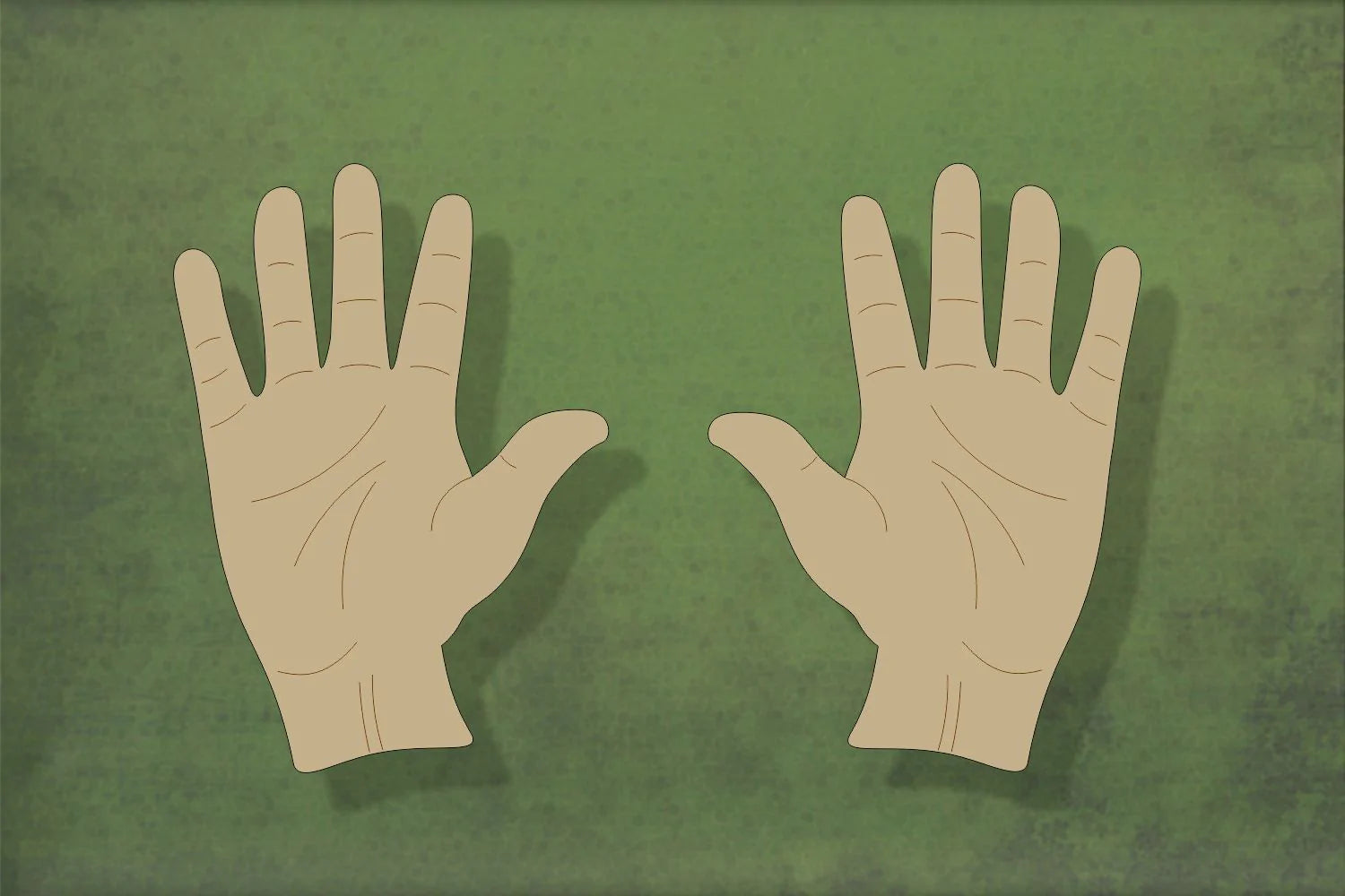 Wooden Hand etched shapes and blanks cut out from poplar plywood – Emmc ...