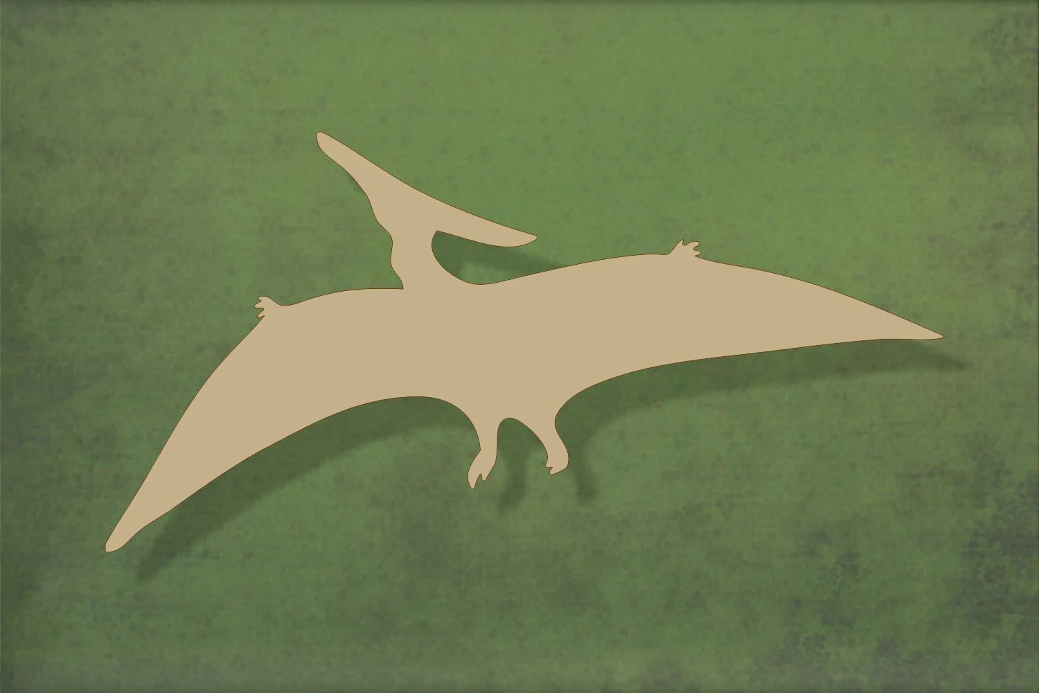 Wooden Pterodactyl dinosaur shapes and blanks cut out from poplar ...
