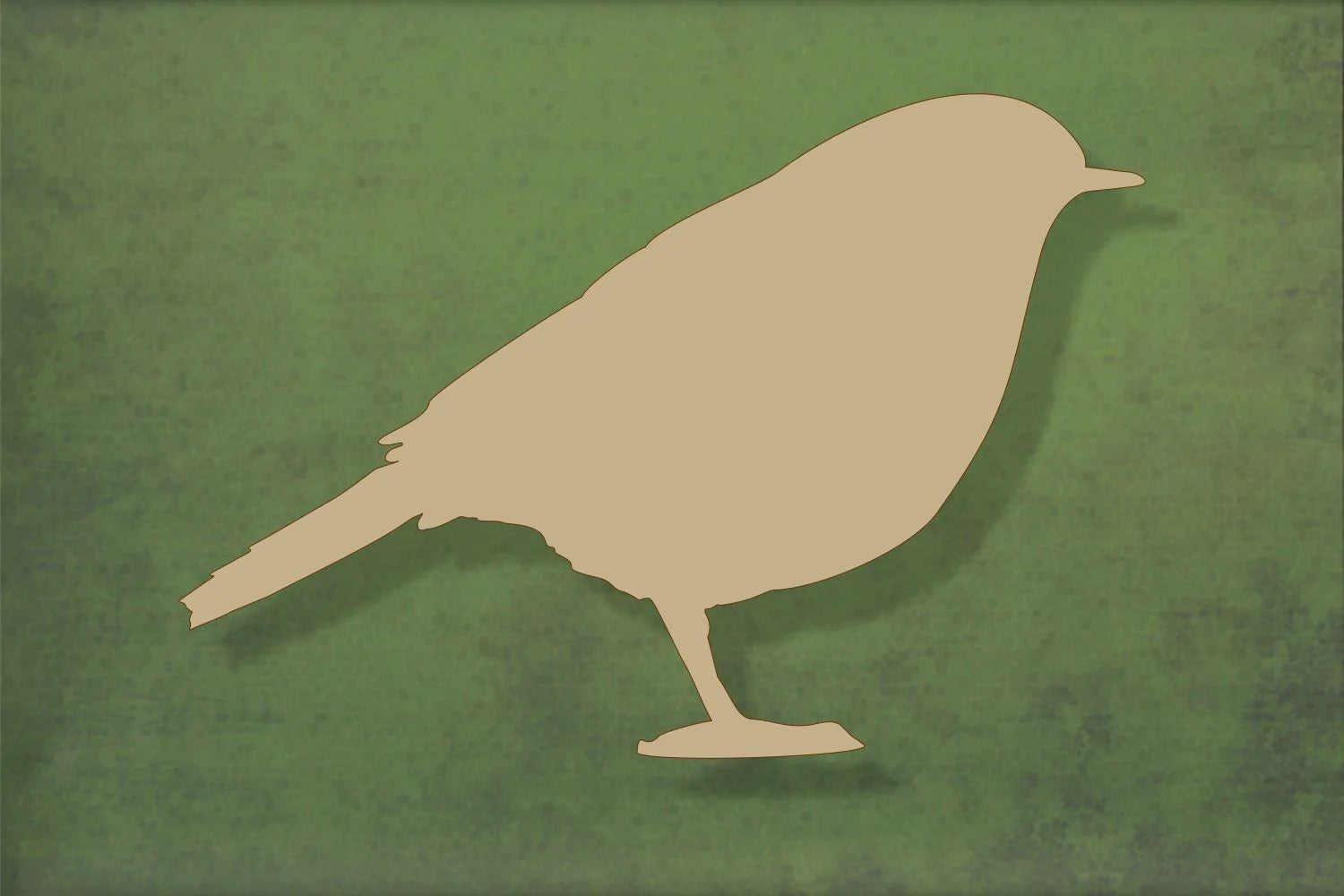 Robin wooden craft cut out - plywood – Emmc craft Shapes