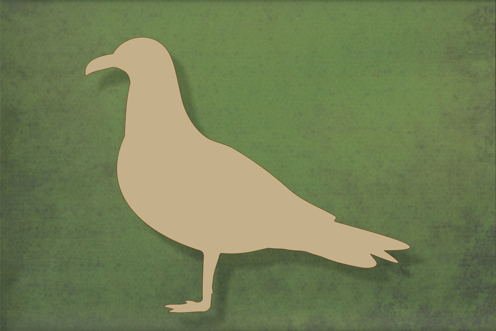 Wooden Seagull standing shapes and blanks, cut out from 3mm MDF – Emmc ...