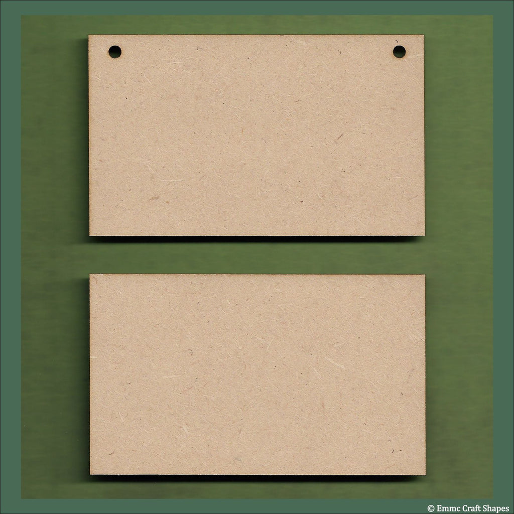 10 cm Wide 3mm thick MDF Plaques with square corners – Emmc craft Shapes