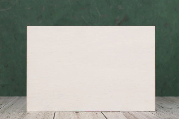 30 cm Wide Blank board plaques with square corners - plywood – Emmc ...