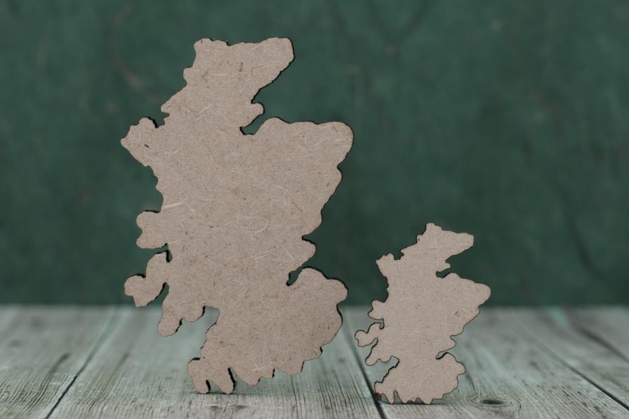 MDF shape of the outline of Scotland - laser cut craft shapes. – Emmc ...