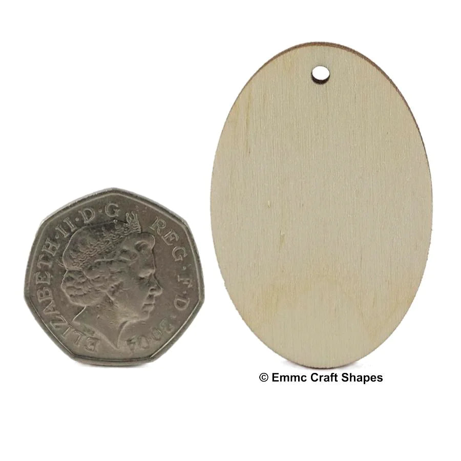 Laser cut poplarply wood oval blanks craft shapes – Emmc craft Shapes